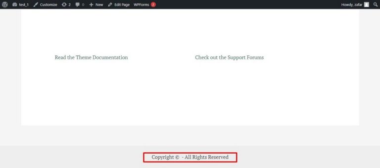 How to edit footer copyright text in WordPress (4 easy ways)