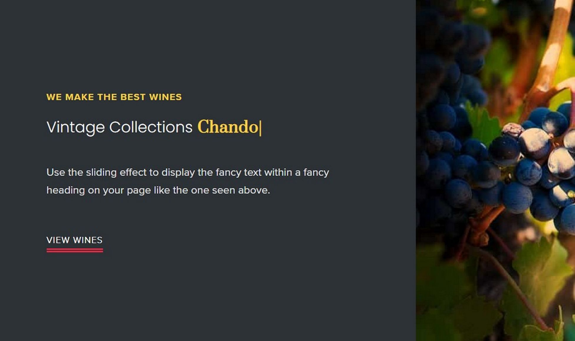 How to add animated text effect using Elementor